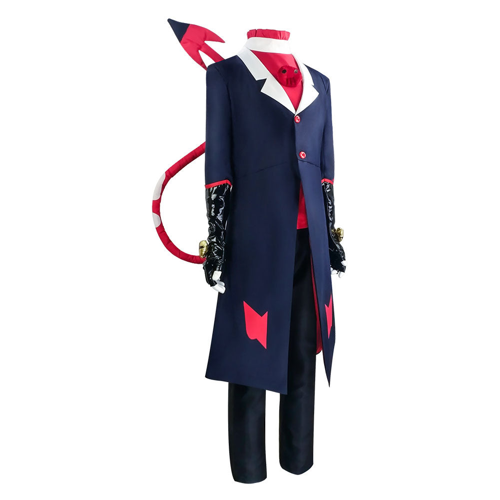 TV Helluva Boss Hazbin Hotel Blitzo Blue Outfit Cosplay Costume Outfit ...